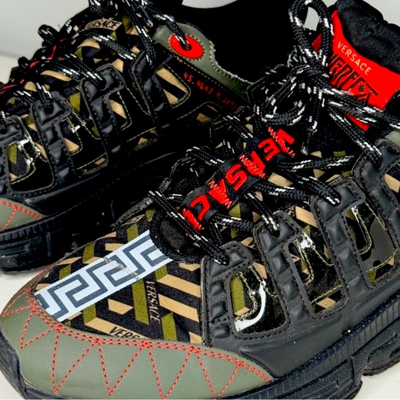 Versace | Shoes | Versace Trigeca Sneakers | Poshmark